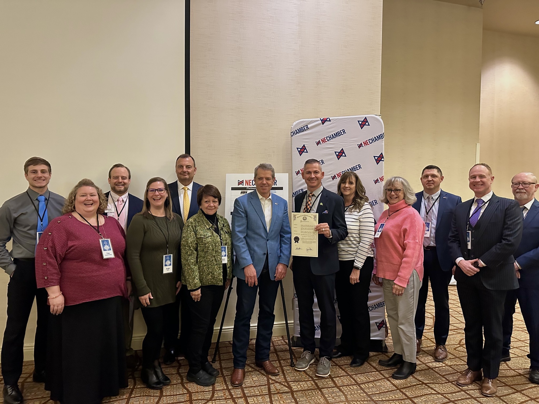 Karen Anderson Honored at State Chamber Meeting