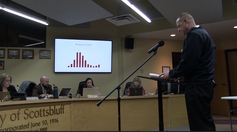 Scottsbluff Council Receives Annual Fire Department Report