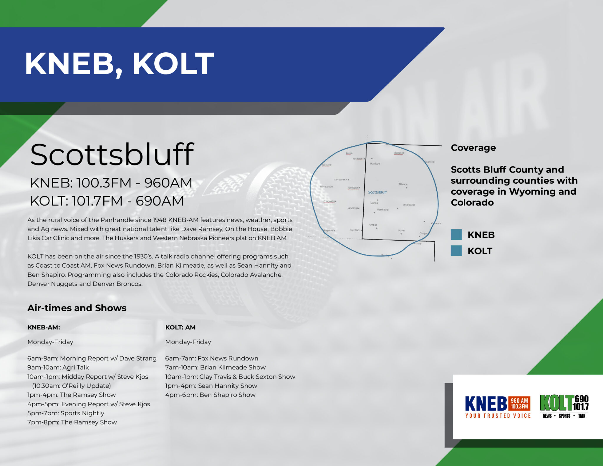 KNEB-AM 960 AM – 100.3 FM - Support Local! Advertise with Us!