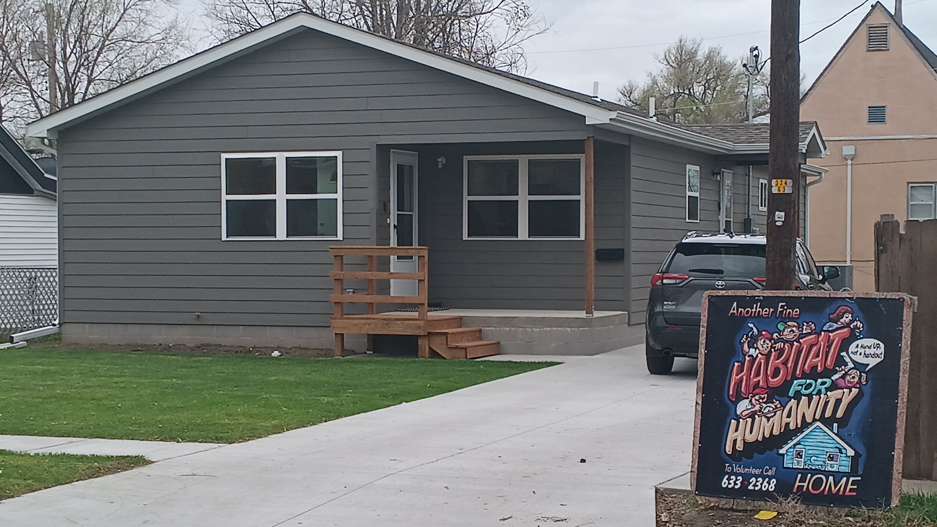 KNEB-AM 960 AM – 100.3 FM - Habitat For Humanity Finishes New Home