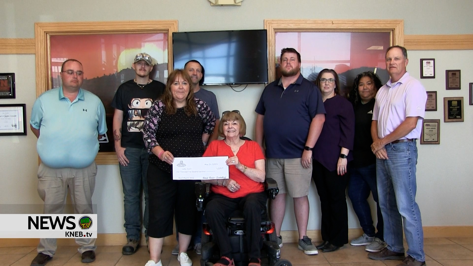 KNEB-AM 960 AM – 100.3 FM - Rural Radio BBQ Raises $1,200 for Camp Scott
