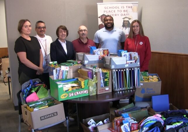 KNEB-AM 960 AM – 100.3 FM - Scottsbluff Kiwanis Donate School Supplies ...