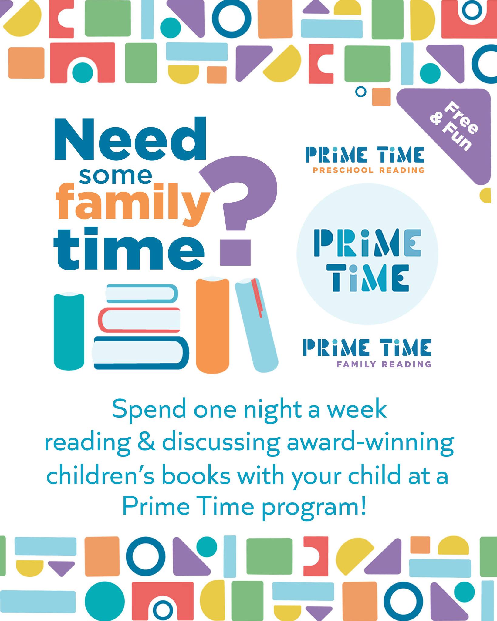 “Prime Time Family Reading” Coming to Gering Public Library - KNEB-FM