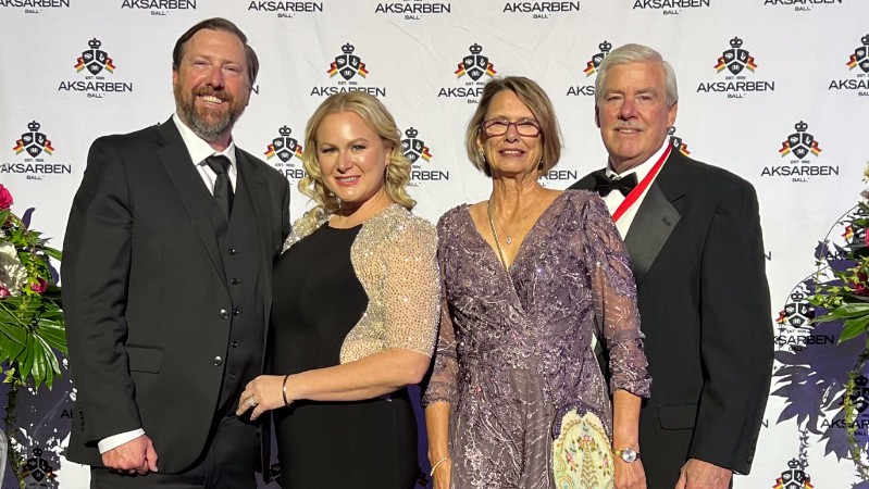 Kosman honored at Aksarben Ball Royal Court
