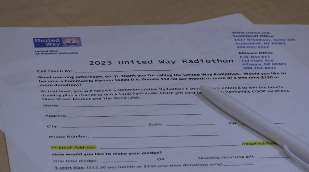 KNEB-AM 960 AM – 100.3 FM - United Way Radiothon Set for Thursday