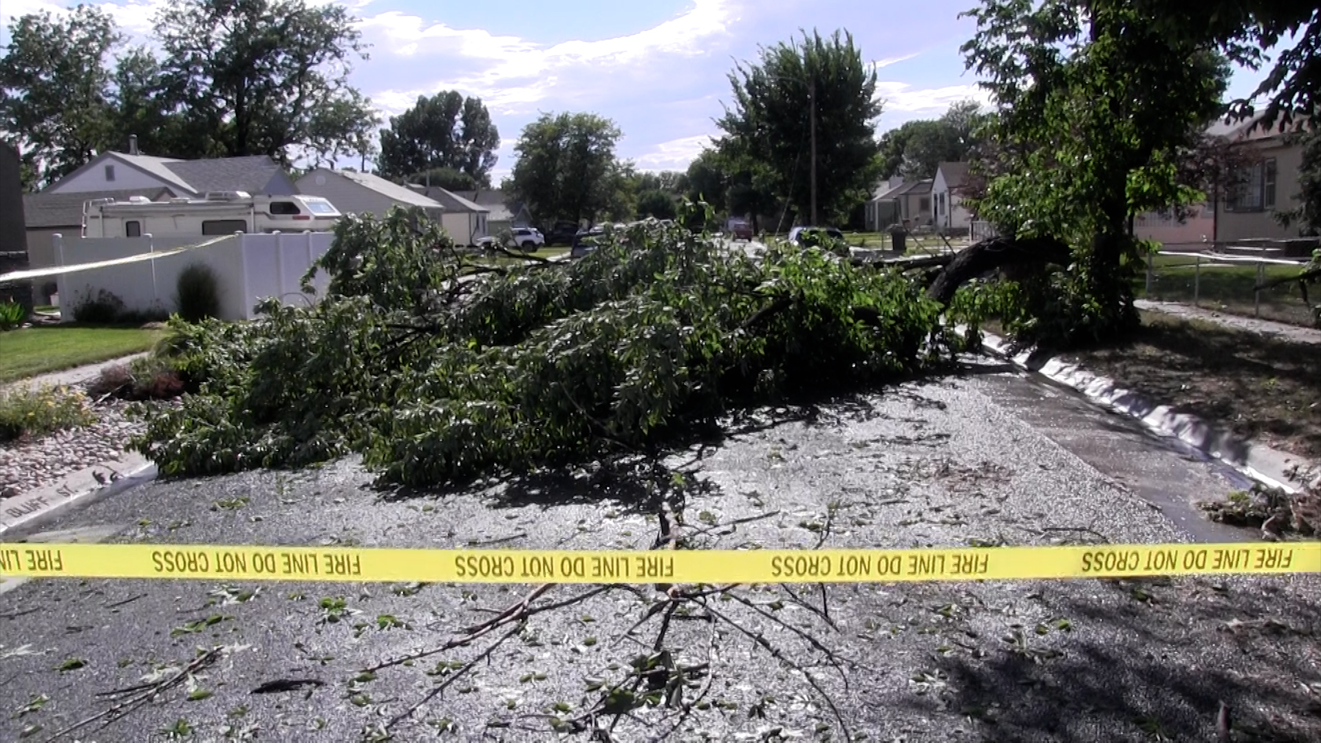 Scottsbluff Dealing With Uprooted Trees, Damaged Buildings Following ...