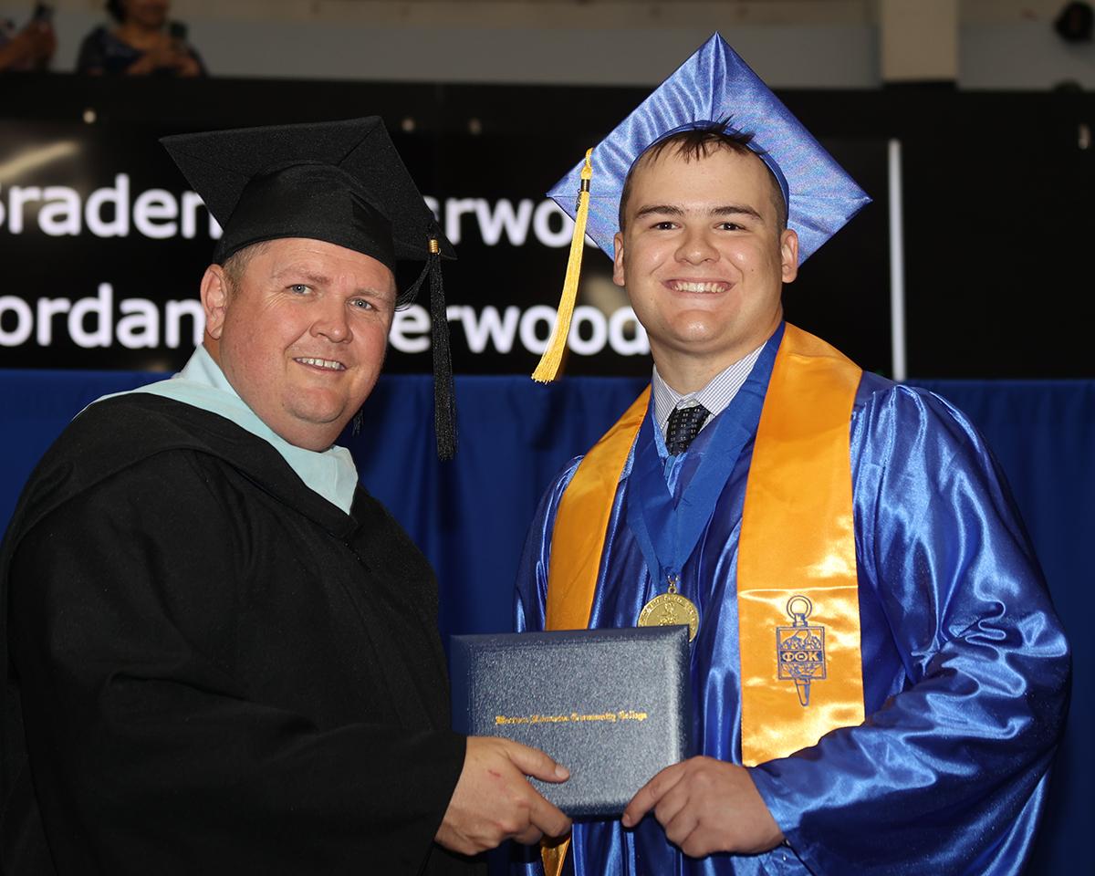 WNCC grad Jordon Underwood wins PTK Distinguished Chapter Member Award