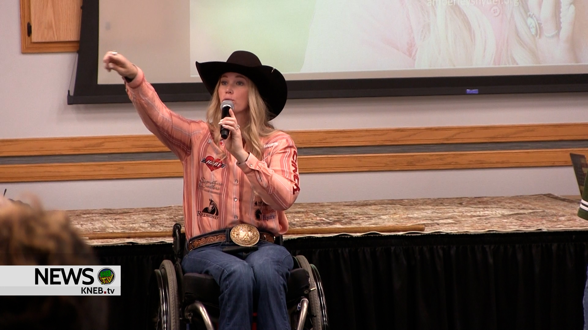 KNEB-AM 960 AM – 100.3 FM - Amberley Snyder shares story of returning ...