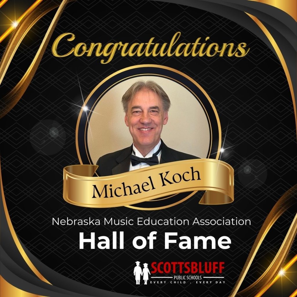 BMS Band Instructor Mr. Michael Koch inducted into the Nebraska Music ...