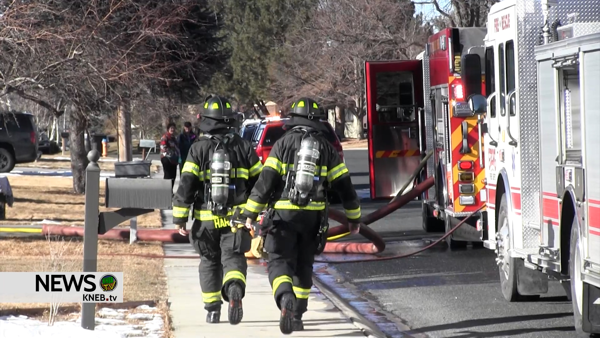 Scottsbluff Firefighters Save Three Dogs from Spruce Drive Garage Fire
