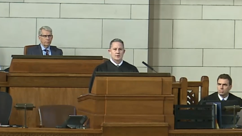 Funke makes inaugural State of Judiciary address, asks for financial ...