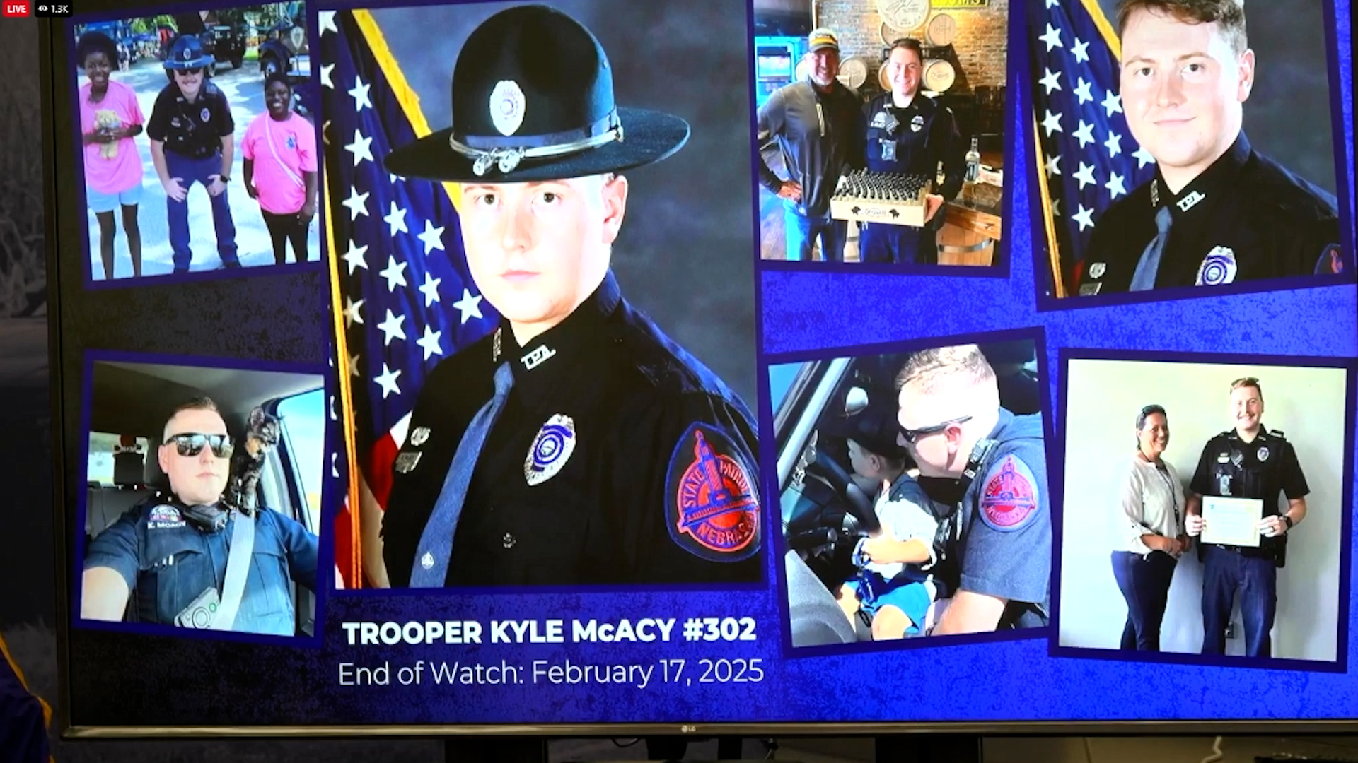 Nebraska State Patrol Provides Details in Death of Trooper Kyle McAcy