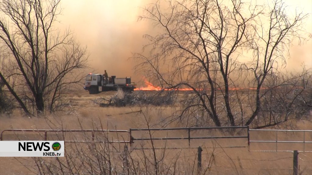 Mitchell Grass Fire Grows to 150+ Acres - KNEB-FM