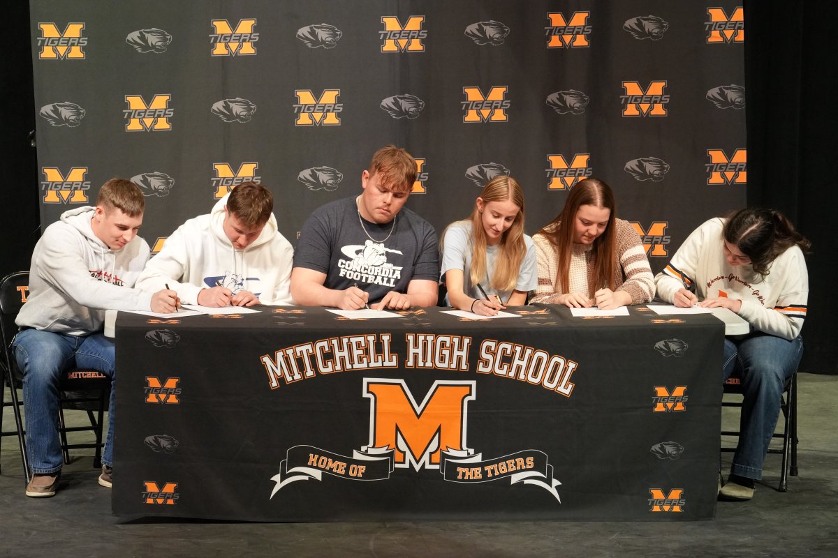 KNEB-AM 960 AM – 100.3 FM - Six Mitchell Tigers sign with college programs