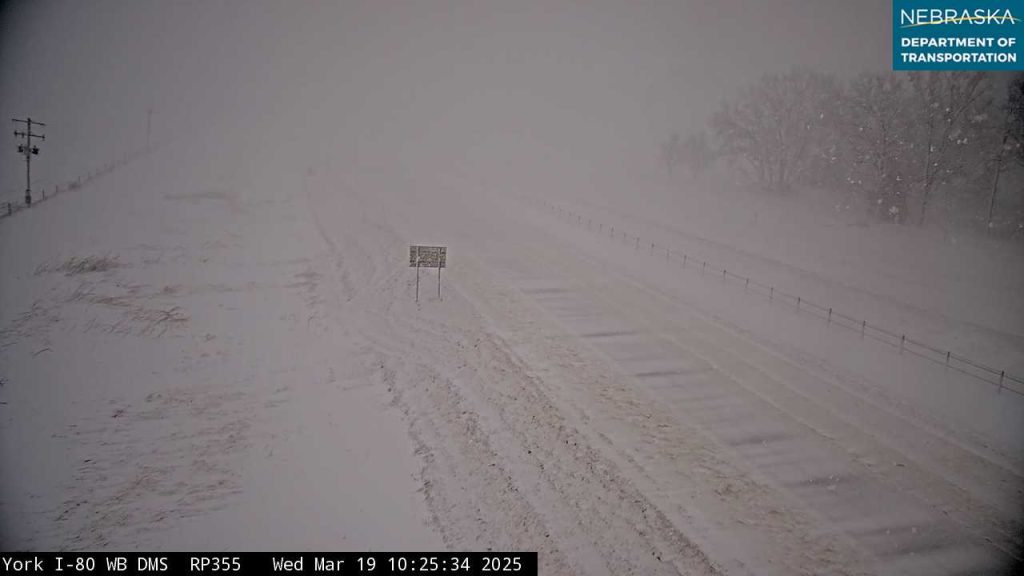 Winter storm blasting central, eastern Nebraska with whiteouts, power ...