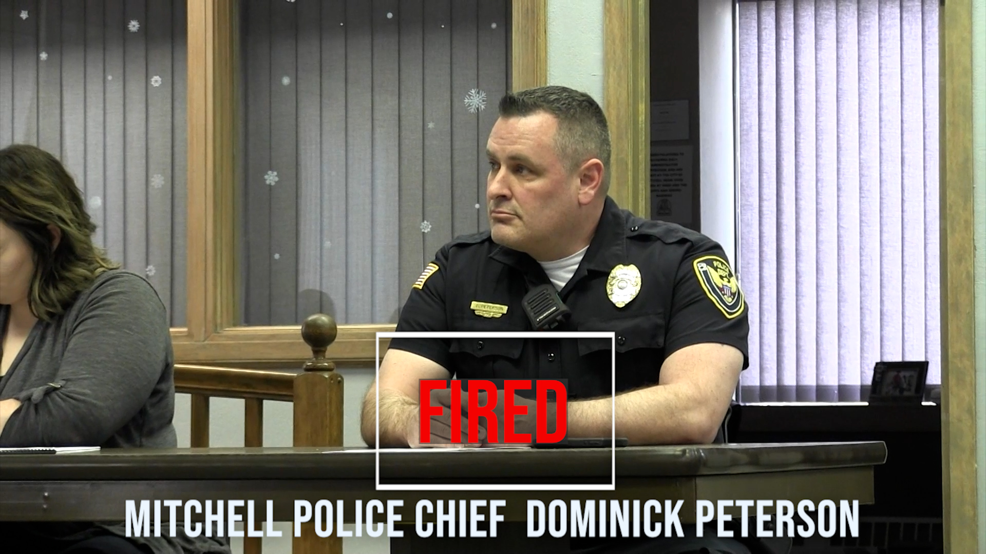Mitchell Police Chief Dominick Peterson Fired for “Being Unable to Meet ...