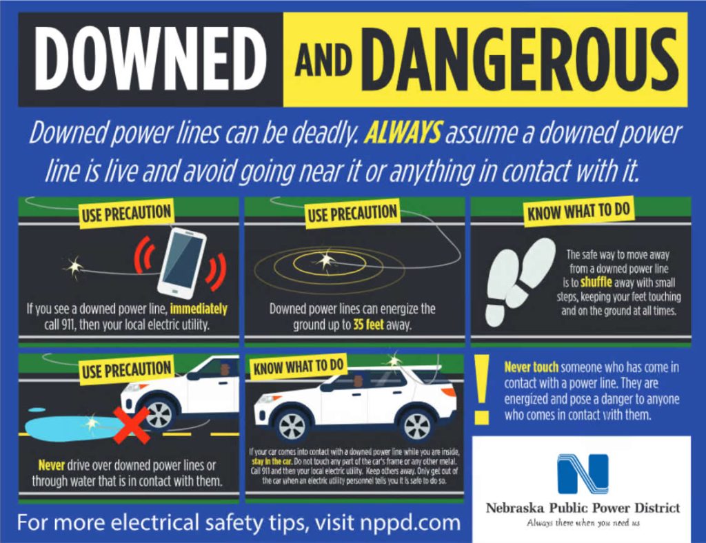 Downed Power Line Safety Important During Severe Weather - KOZY