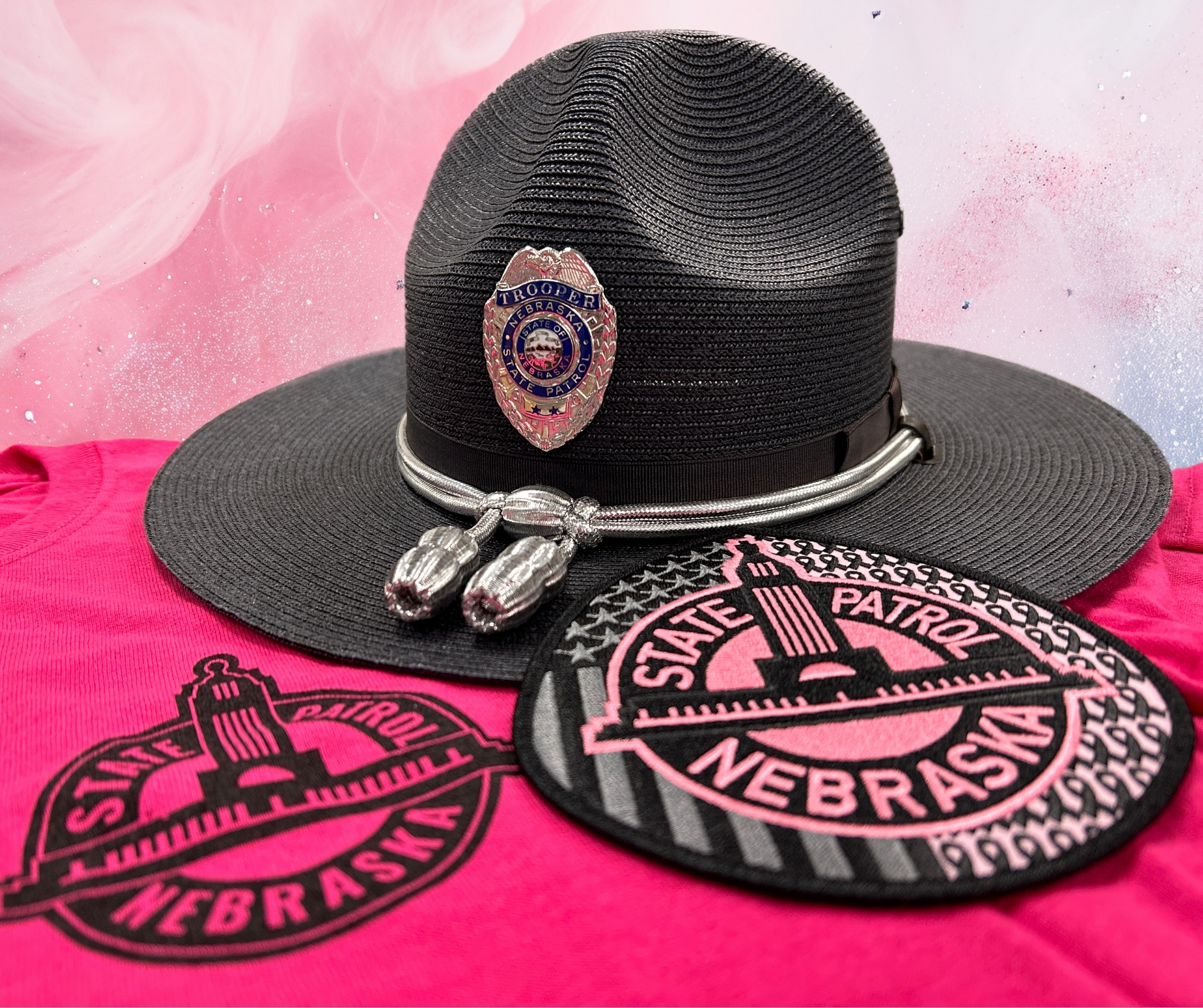 Troopers Honor Cancer Fighters with Pink Patch Project
