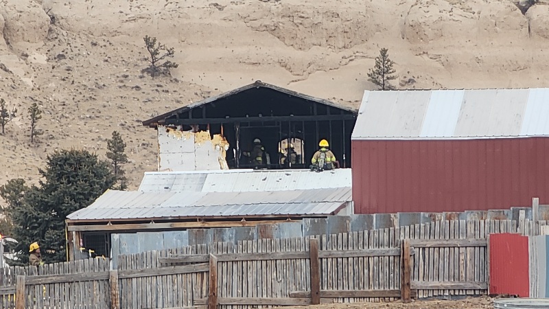 Flames claim addition to Rural Banner Co. home