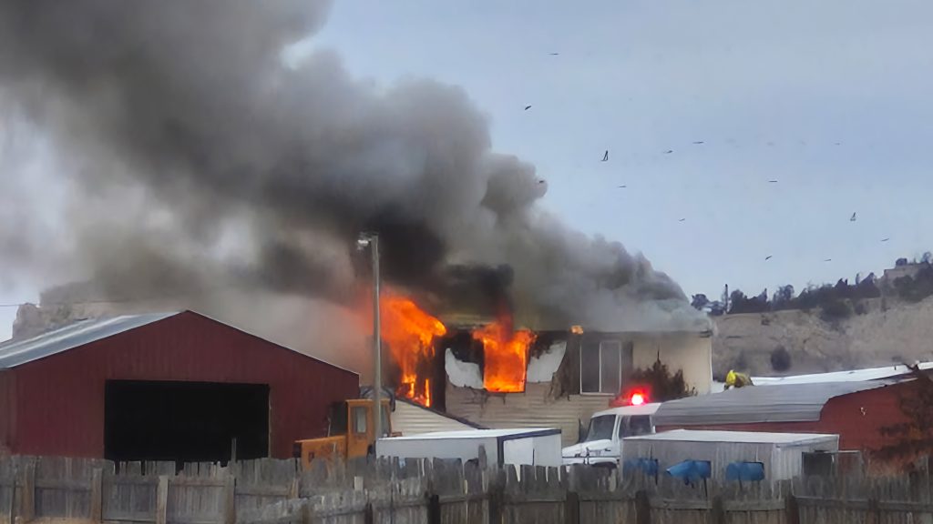 Flames claim addition to Rural Banner Co. home