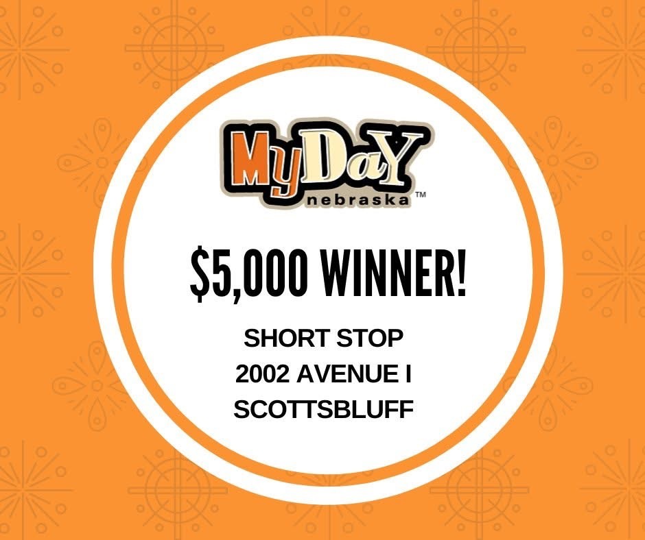 $5,000 Winning MyDay Lotto Ticket Sold in Scottsbluff