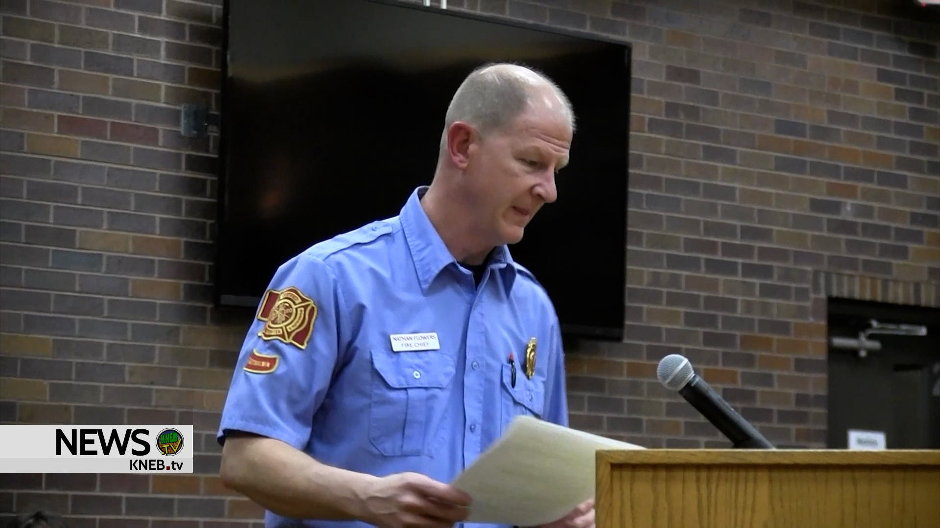 Gering Fire Department Annual Report Presented to City Council