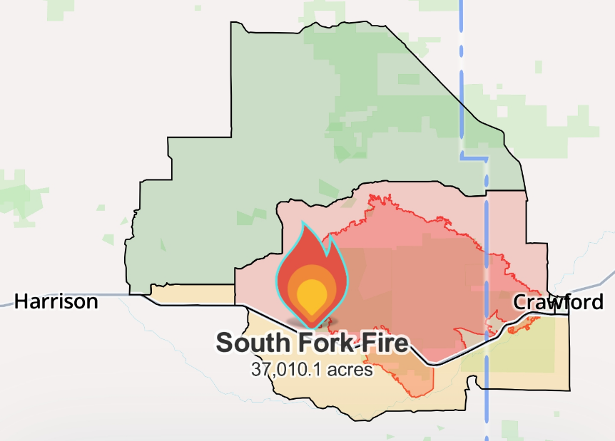 KRVN 880 – KRVN 93.1 – KAMI - South Fork Fire Sunday update