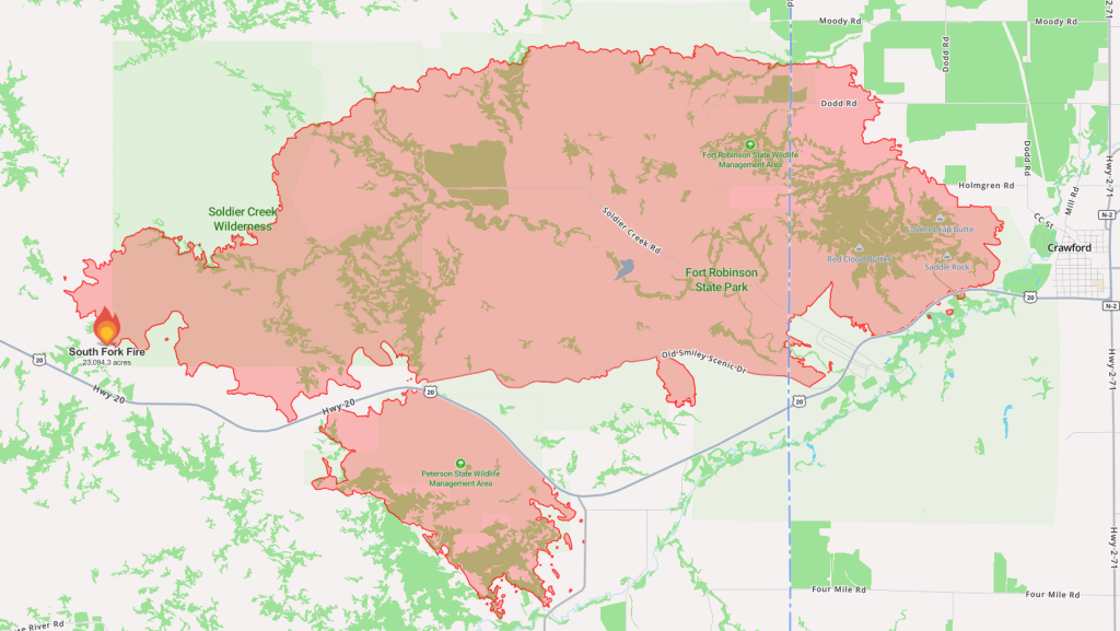 KNEB-AM 960 AM – 100.3 FM - South Fork Fire explodes to over 23,000 ...