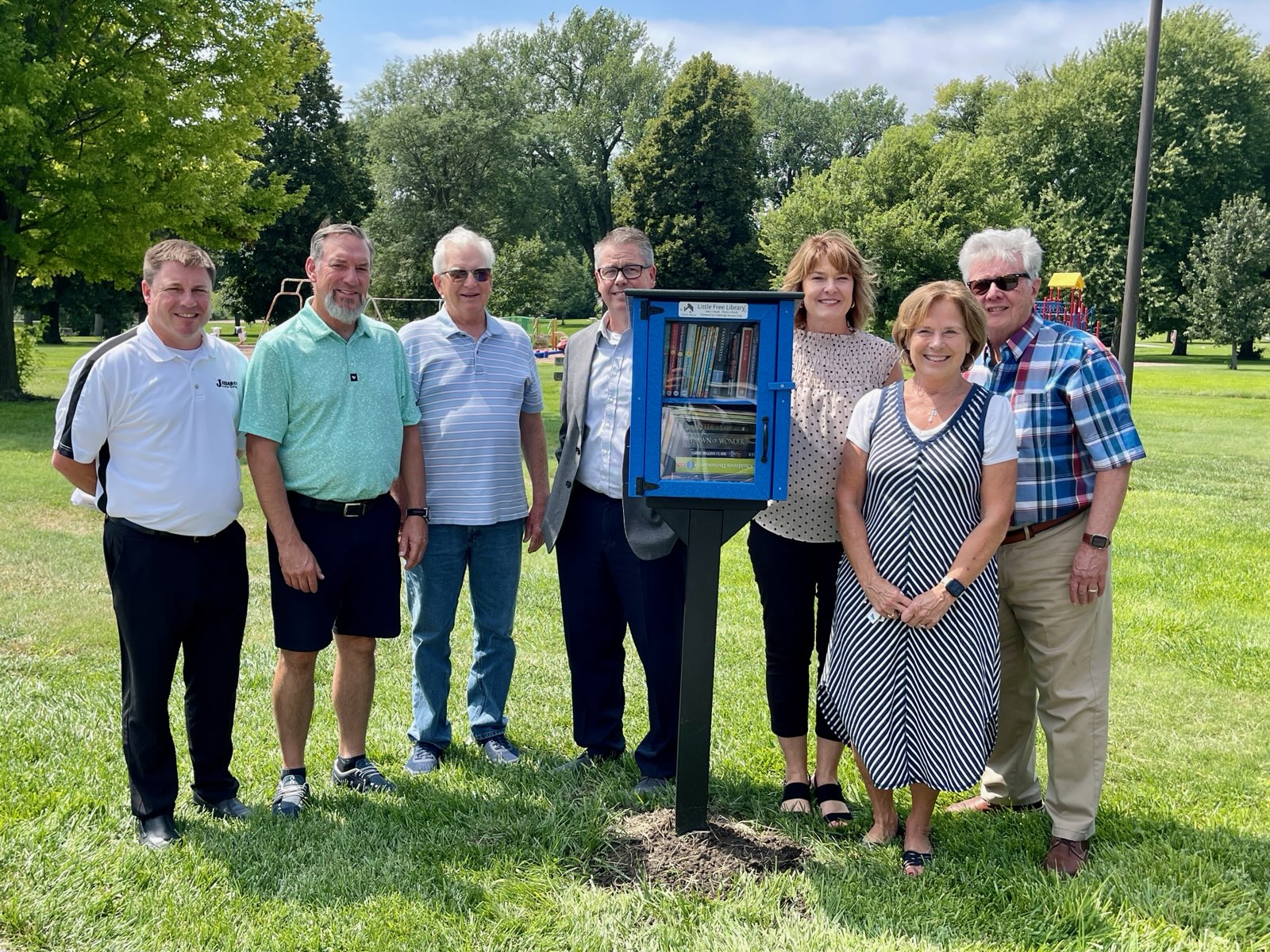 KUVR - Little Free Libraries installed in Holdrege parks